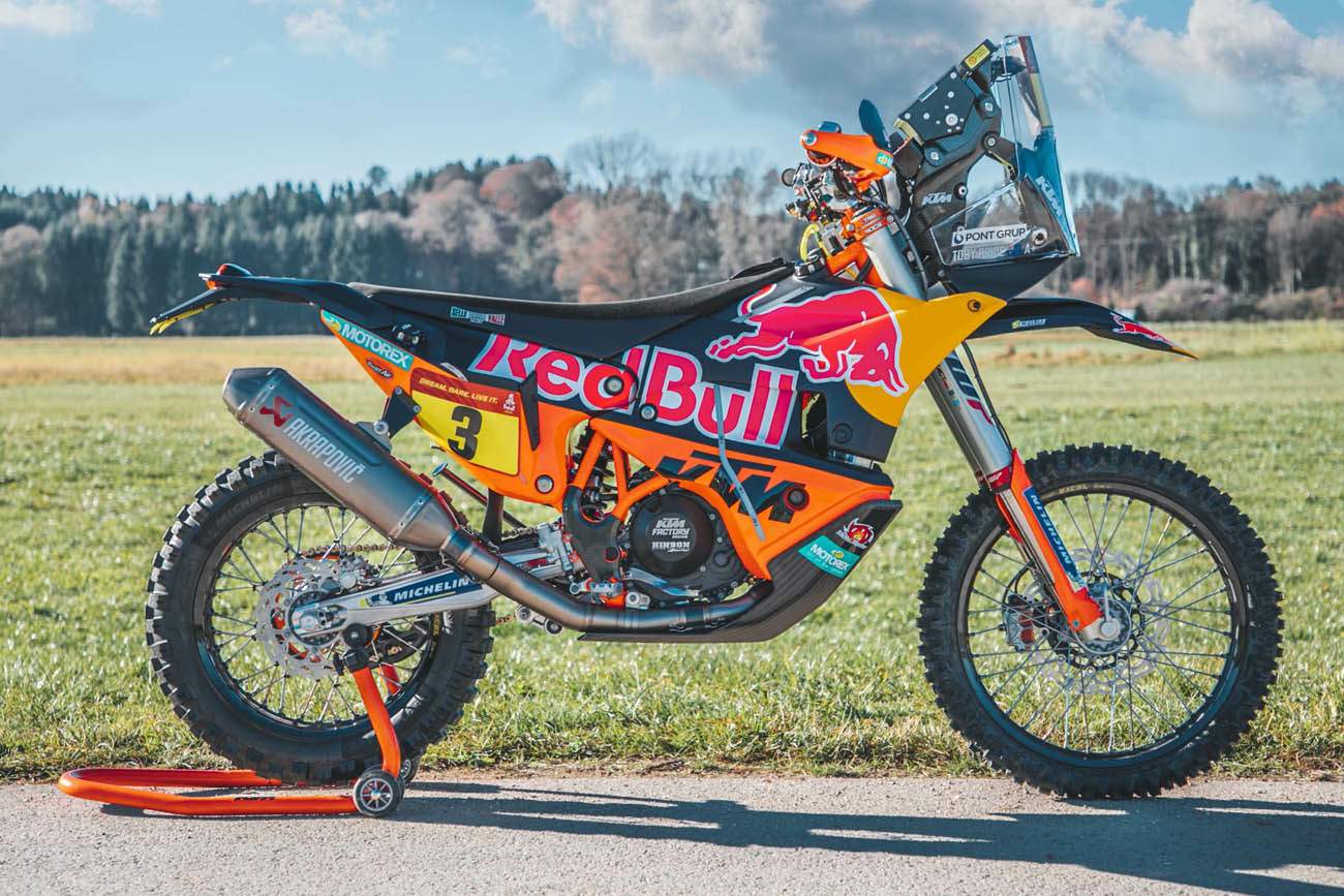2021 KTM 450 Rally Red Bull Factory Racing 2021 KTM 450 Rally Red Bull Factory Racing